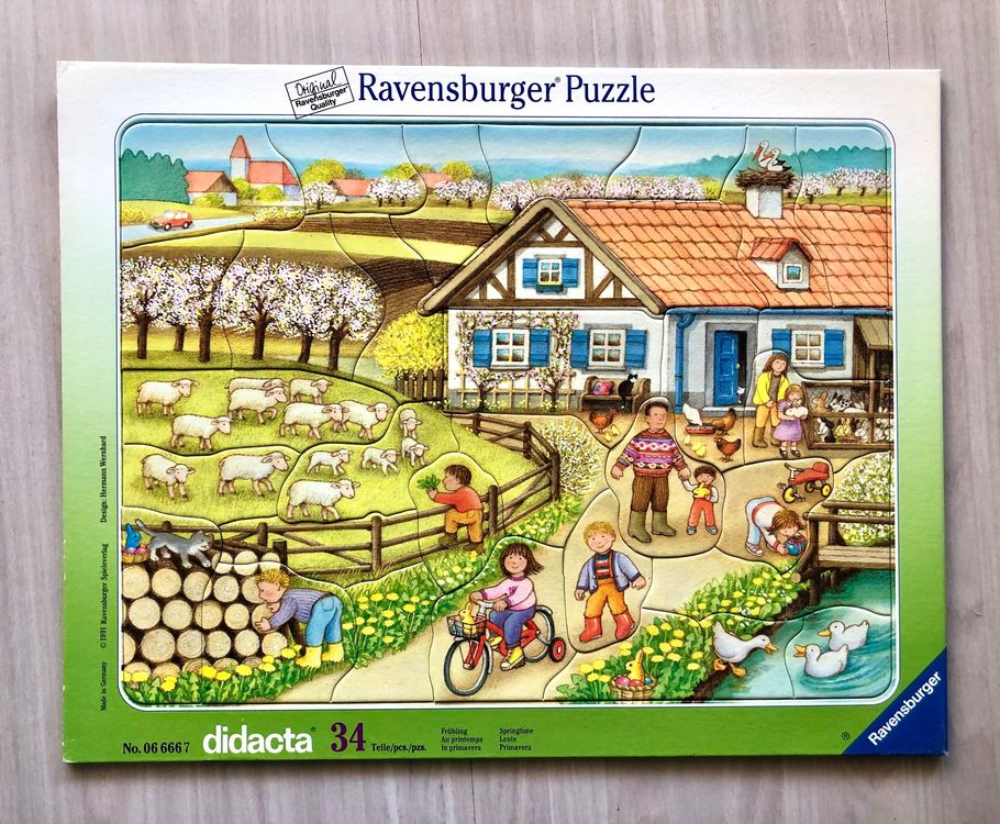 Ravensburger - didacta - Puzzle (34 Teile) (Gebraucht) in Adliswil für CHF 10 – mit Lieferung ...
