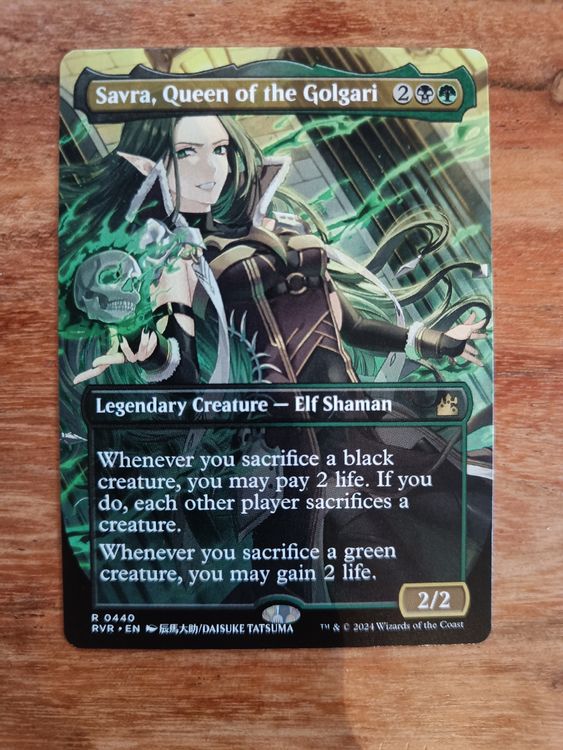 Savra, Queen of the Golgari Anime 0440 Ravnica Remastered (Neu (gemäss ...