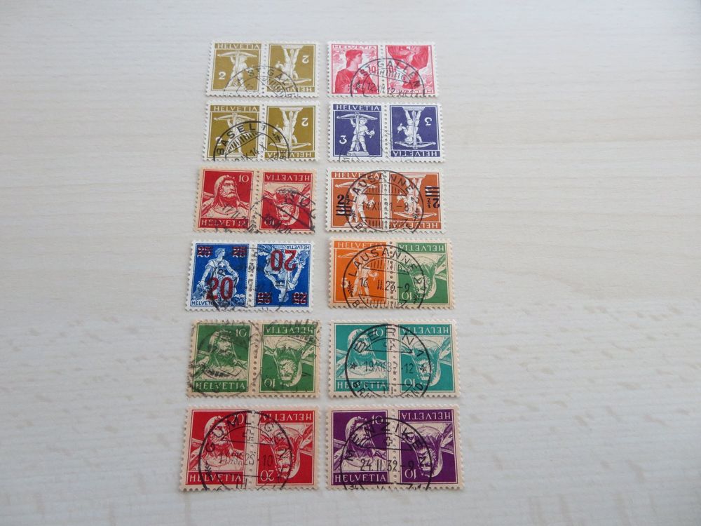 Kehrdrucke, Top Lot, ab 1.- | Kaufen auf Ricardo