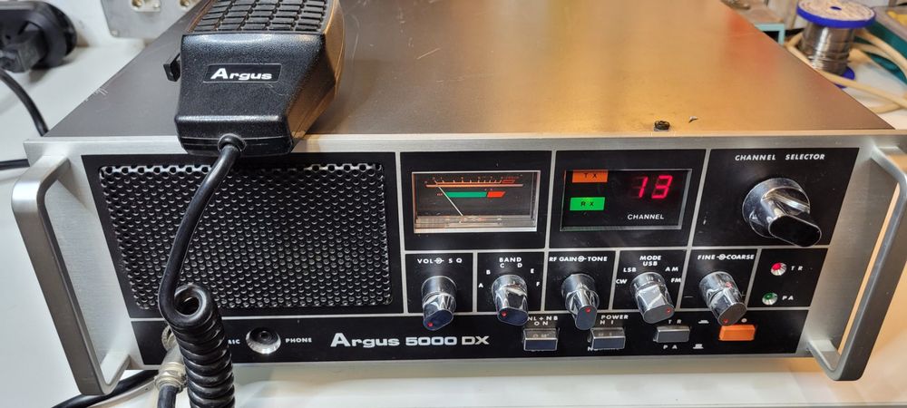 Argus 5000 DX CW/AM/FM/SSB (CB) Amateurfunk Heimstation (Rar (Gebraucht ...