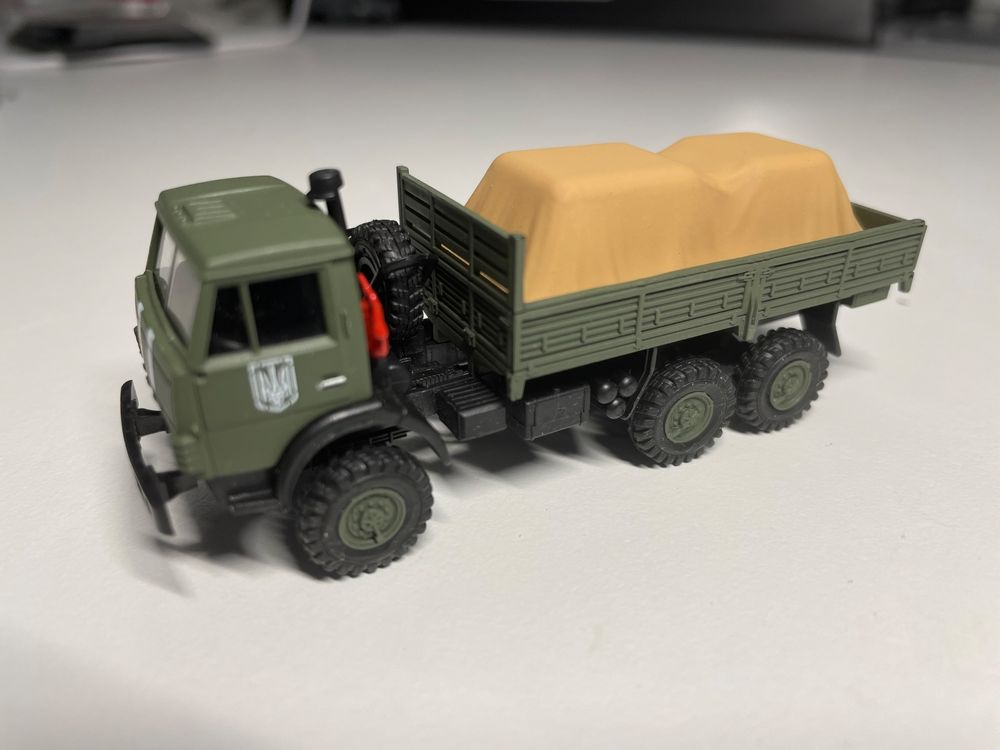 Kamaz Pritsche tief Ukraine Army 1/87 | Kaufen auf Ricardo