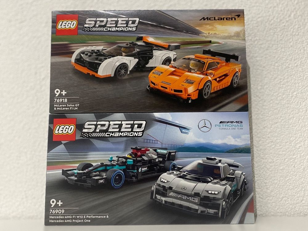 Lego Speed Champions McLaren & Mercedes Duo 76909 & 76918 | Kaufen auf ...