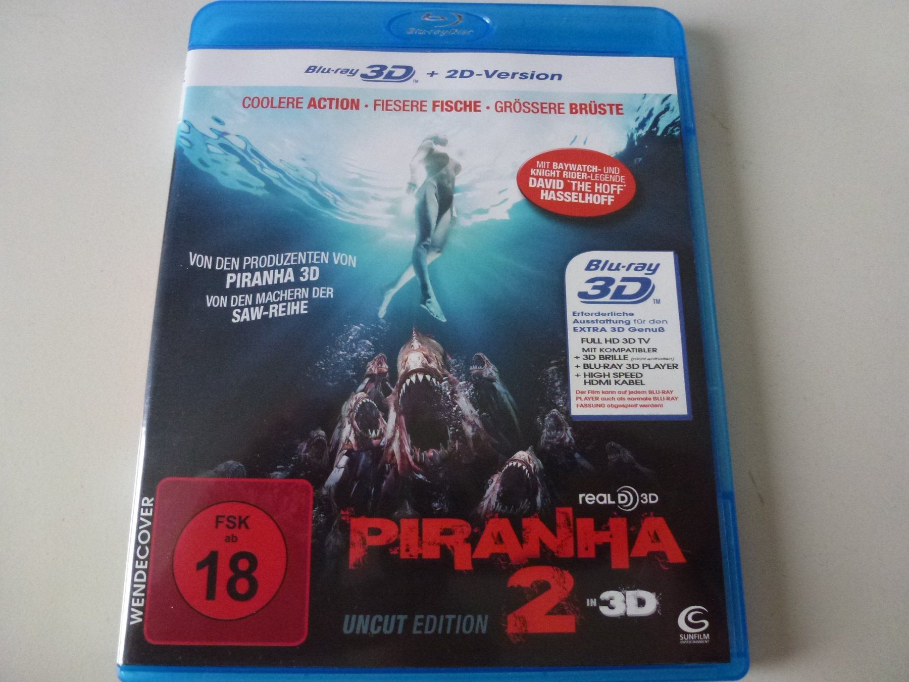 Piranha 2 in 3D!!!! (Blu-Ray) (Neu (gemäss Beschreibung)) in Bern für ...