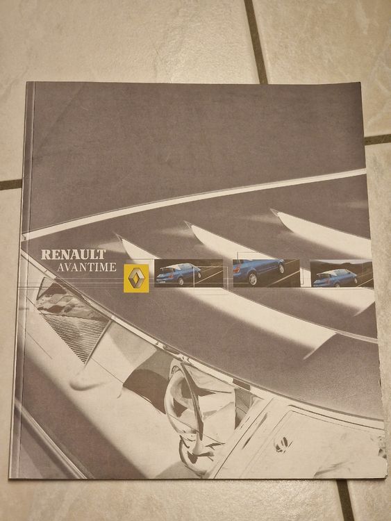 Renault Matra Avantime Prospekt Jahrgang 2001 Rarität (Gebraucht) in ...