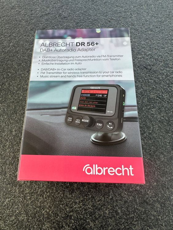 Albrecht DR 56+ DAB+ Autoradio Adapter - Top Zustand! (Neu und ...