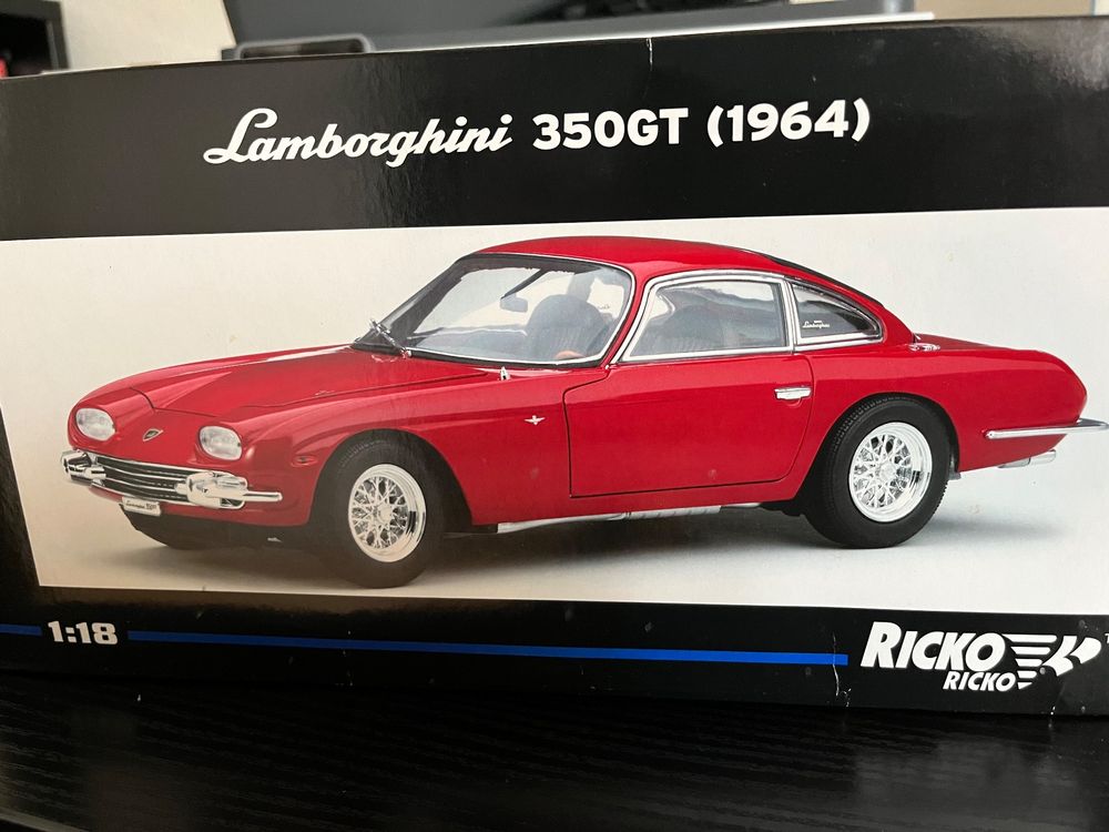 Lamborghini 350 GT. 1:18 Ricko | Kaufen auf Ricardo