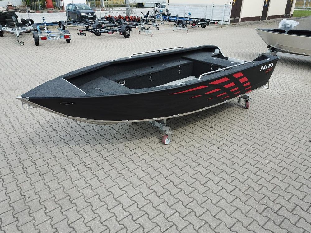 Aluboot BREMA 435 V Fishing - PLUS Angelboot Alu Fischerboot (Neu und ...