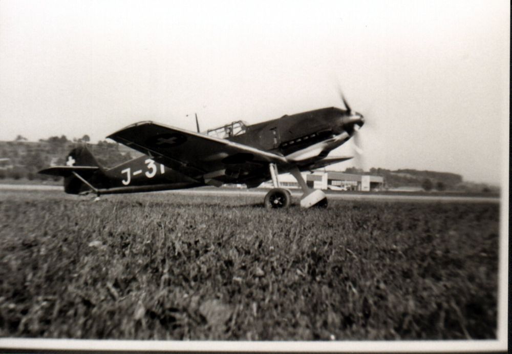 Messerschmitt Bf-109 E3 J-31? Swiss Air Force (Neu (gemäss Beschreibung ...