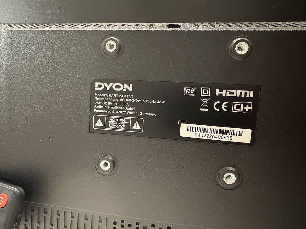 DYON Smart TV 24 Zoll (SMART 24 XT V2) (Gebraucht) in Oetwil am See für ...