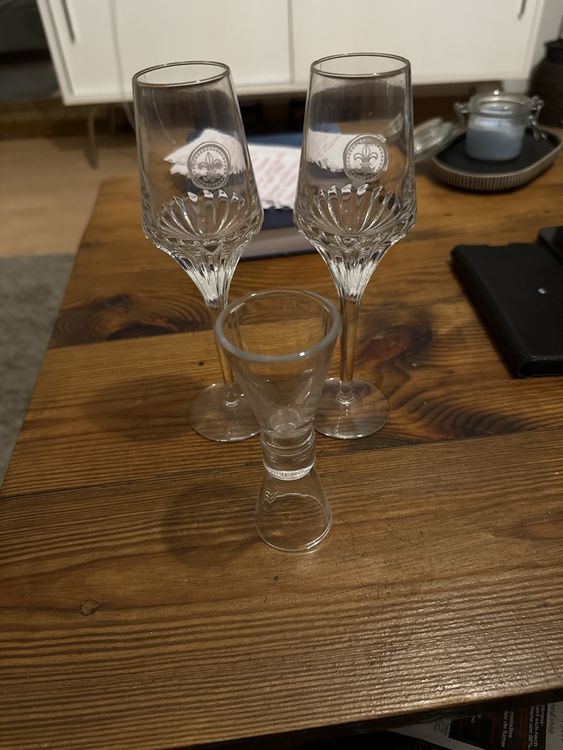 Crystal Gläser Remy Martin Louis tres Gläser und jigger (Neu (gemäss ...