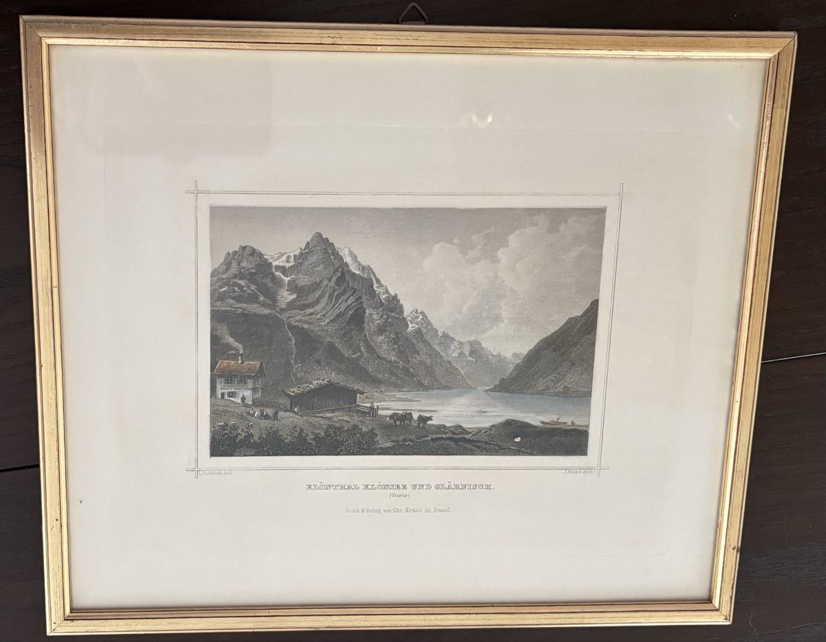 Bild mit Klöntal, Klönsee und Glärnisch (Gebraucht) in Werdenberg für ...