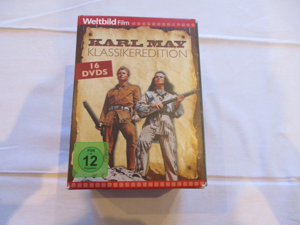 KARL MAY DVD KLASSIKER COLLECTION 16 DVD (Gebraucht) in Weissbad für ...