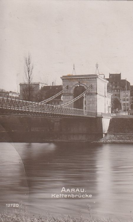 AK Aarau Kettenbrücke um 1914 | Kaufen auf Ricardo