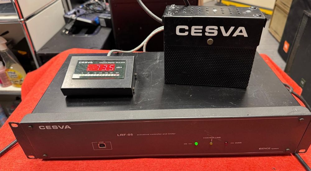Cesva LRF-05 Sound Level Recorder-Limiter + DL-3E + LXM 8 (Gebraucht ...