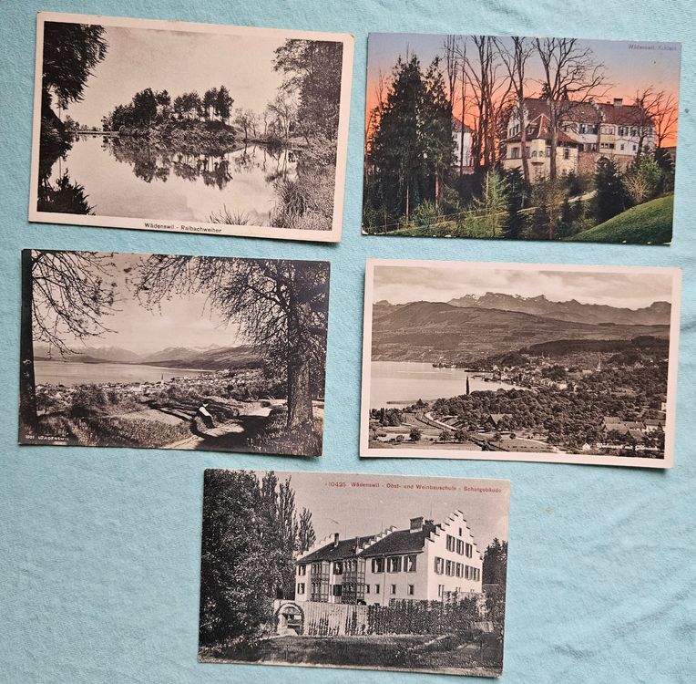 Lot AK von Horgen, Wädenswil u. Au (1910-63) (Gebraucht) in Steffisburg ...