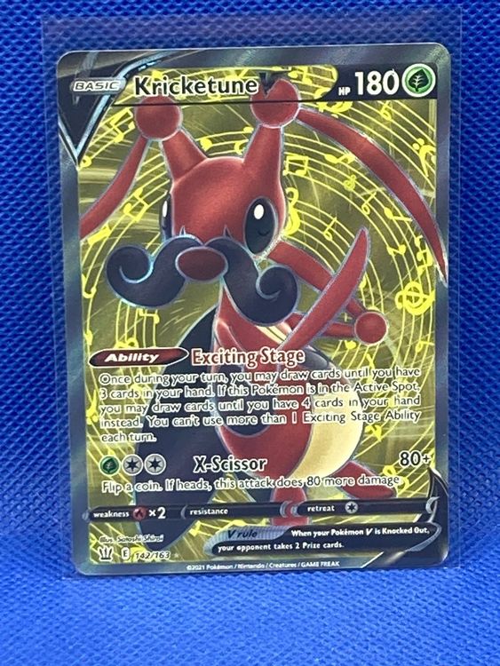 Pokemon Battle Styles / Kricketune V 142 / 163 EN | Kaufen auf Ricardo