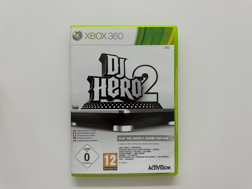 DJ Hero 2, Xbox 360 (Neu (gemäss Beschreibung)) in Couvet für CHF 8 ...