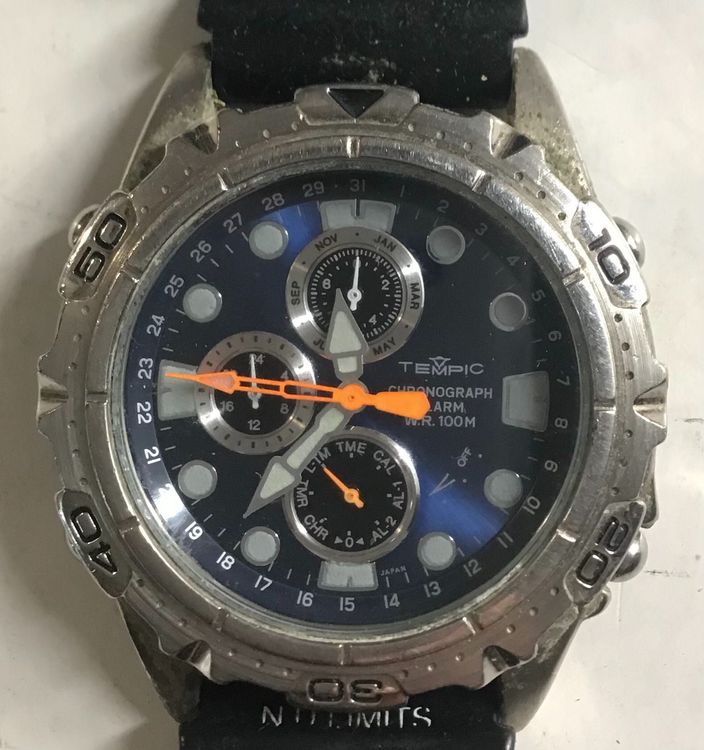 70 Jh Tempic Taucher Uhr (Gebraucht) in Root für CHF 10 – mit Lieferung ...