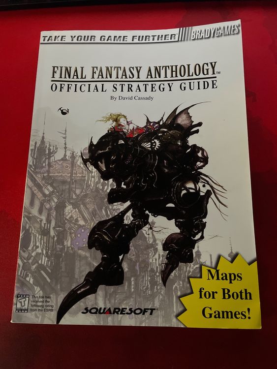 Final Fantasy V & VI Anthology offizielles Lösungsbuch 5 & 6 (Gebraucht ...