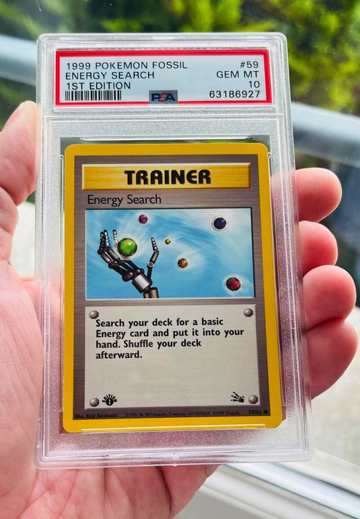 💥Ab 1CHF 💎PSA 10💎 1999 FIRST 1ST EDITION Pokemon Trainer (D'occasion) à ...