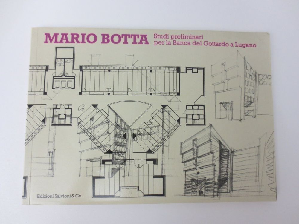 Architektur Buch: Mario Botta, Banca del Gottardo a Lugano (Gebraucht) in Aeugst am Albis für ...
