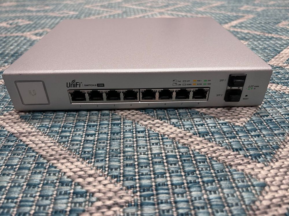 UniFi Switch 8 150 W PoE Ubiquiti Networks 1GB | Kaufen auf Ricardo