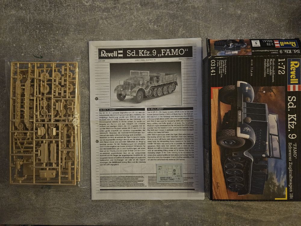 Revell Sd.kfz 9 Famo 1:72 | Kaufen auf Ricardo