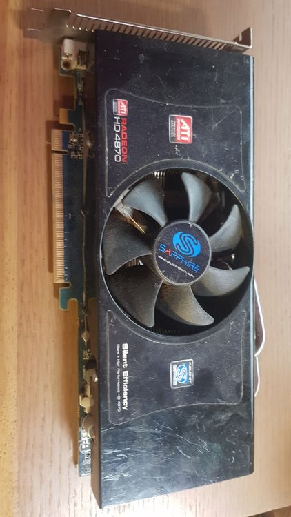 Ati Radeon HD 4870 (Gebraucht) in für CHF 5 – mit Lieferung auf Ricardo ...