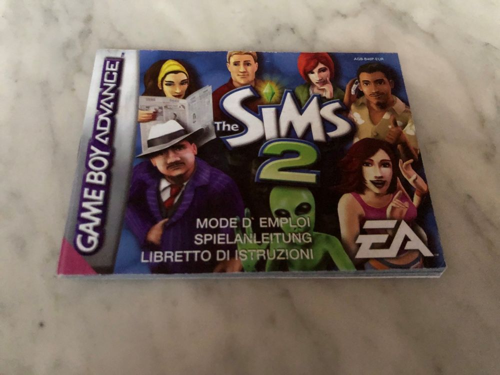 ANLEITUNG FÜR DIE SIMS 2 GAME BOY ADVANCE | Kaufen auf Ricardo