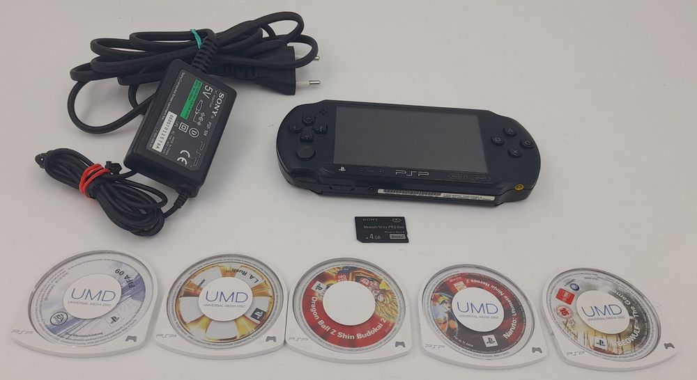 Console Sony PSP 1004 + 5 Jeux - Naruto - Dragon Bal etc | Kaufen auf ...