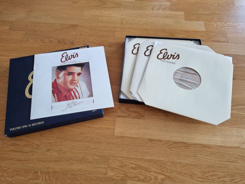 Elvis THE LEGEND Box mit 12 LPs | Kaufen auf Ricardo