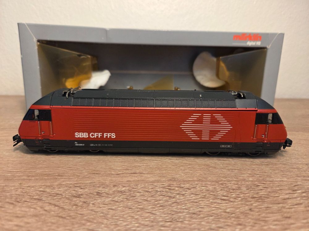 Märklin 3760 E-Lok Serie 460 SBB Digital H0 (Gebraucht) in St-Aubin-Sauges für CHF 109 – mit ...
