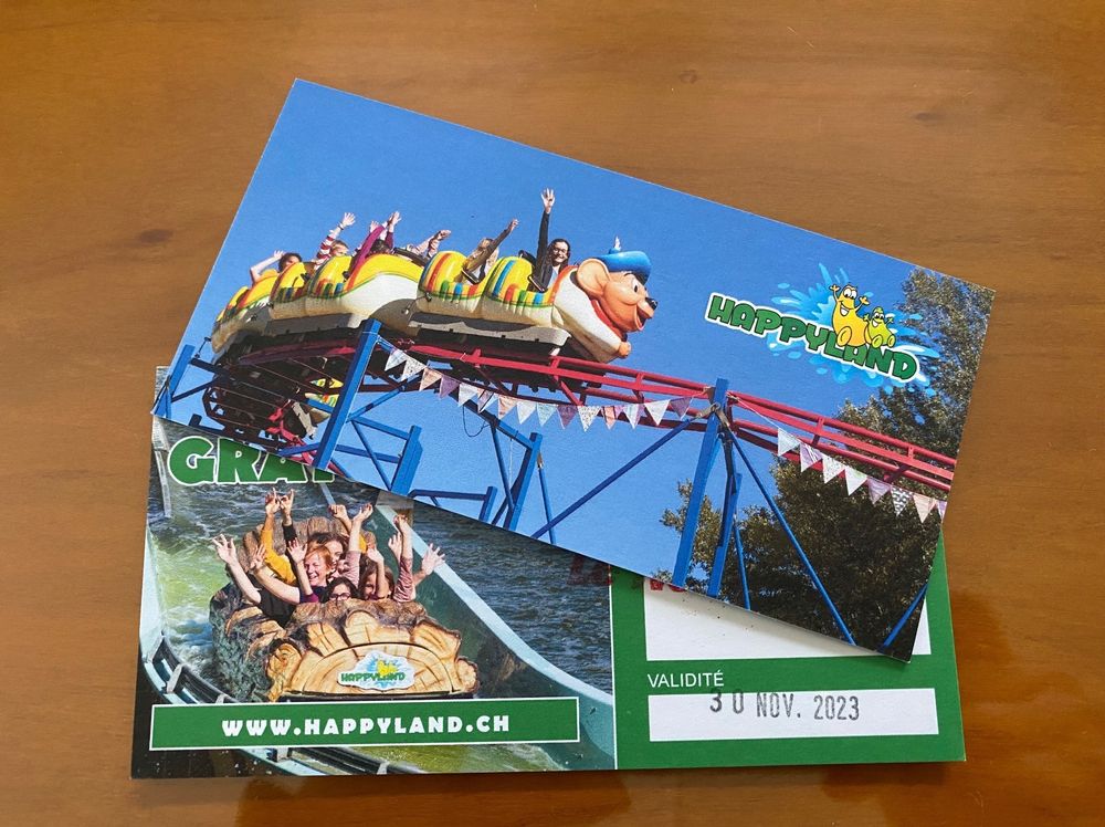 Entrées Happyland | Kaufen auf Ricardo