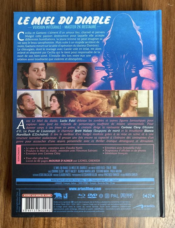 Le Miel du Diable – Livre + Blu-ray + DVD – Lucio Fulci (Neuf (Voir ...
