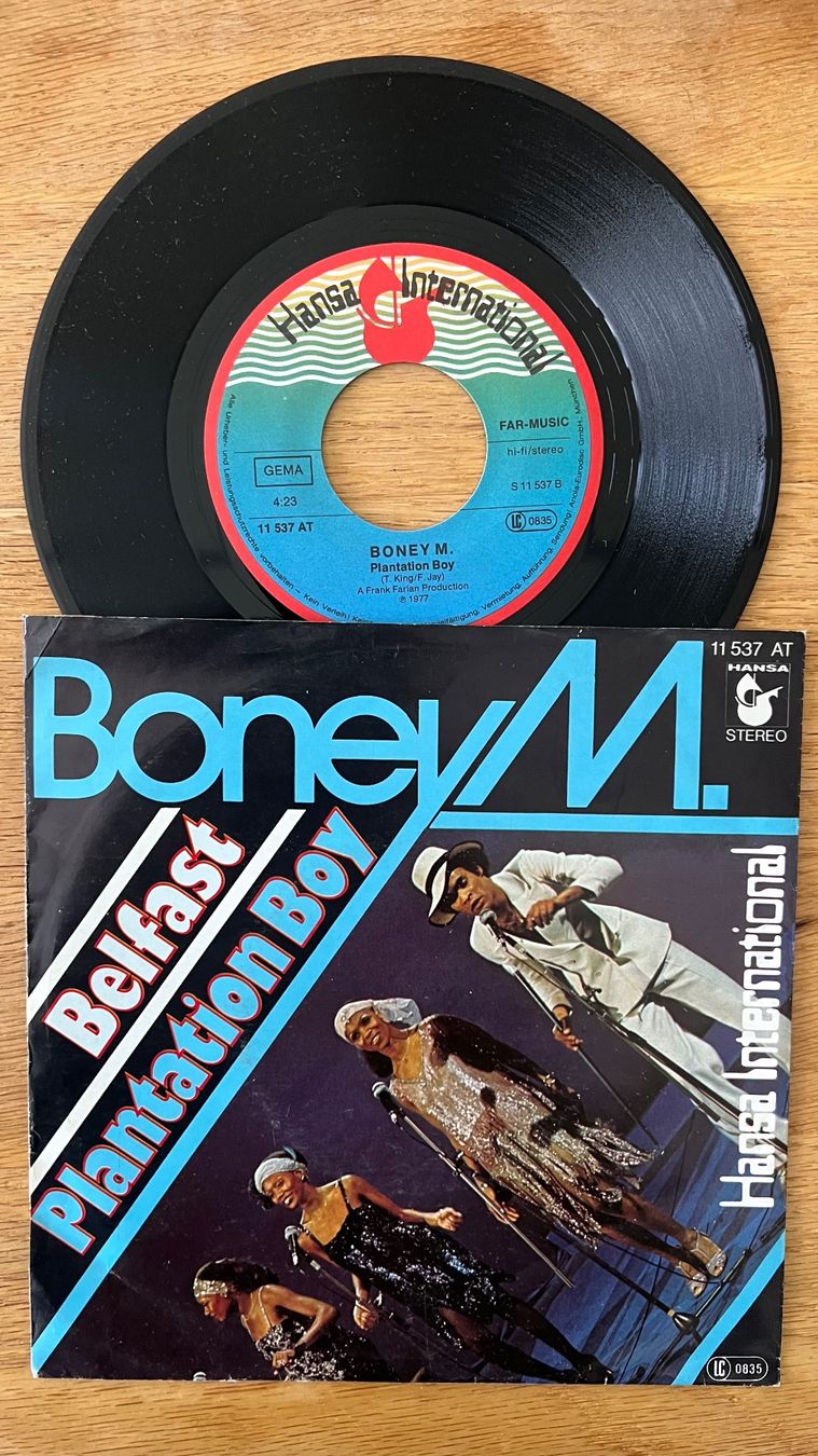 Boney M - Belfast / 1. D-Press. 1977 - Very nice Copy (Gebraucht) in Gais für CHF 1.5 – mit ...