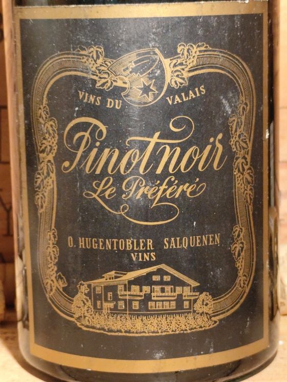 Magnum Pinot Noir Le Préféré Hugentobler Salquenen Wein! (Gebraucht) in ...