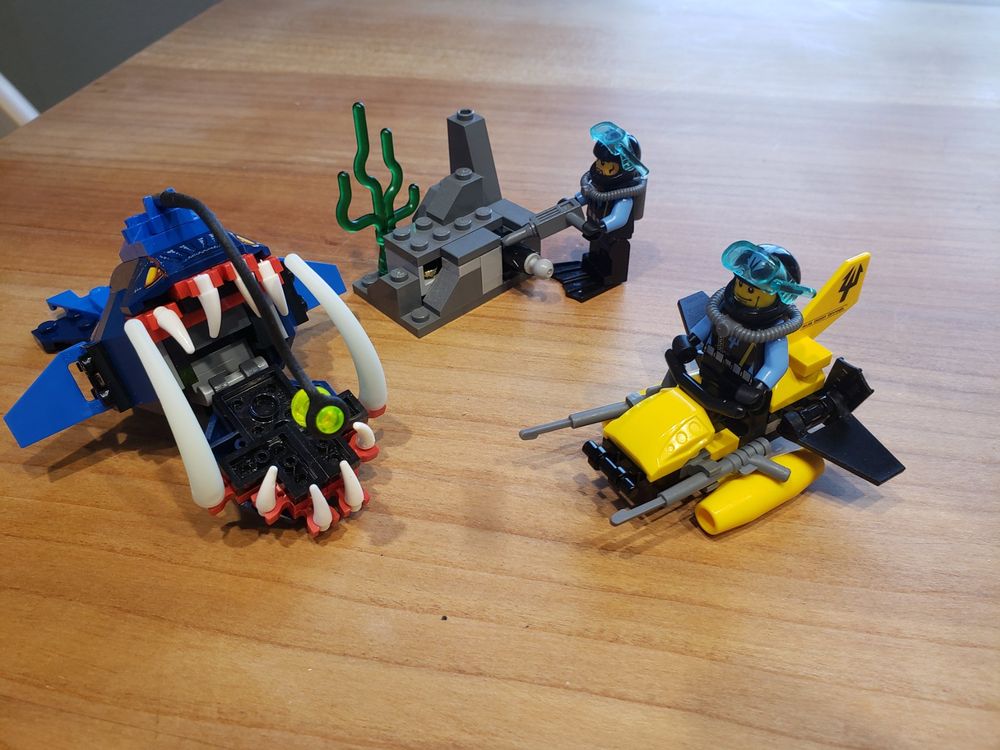 Lego Aqua Raiders 7771 Leuchtfisch komplett | Kaufen auf Ricardo