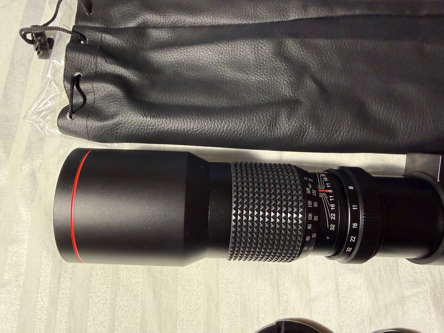 Teleobjektiv 500mm f8-f32 für Canon EOS R100 R50 R10 R8 R7 R (Gebraucht ...