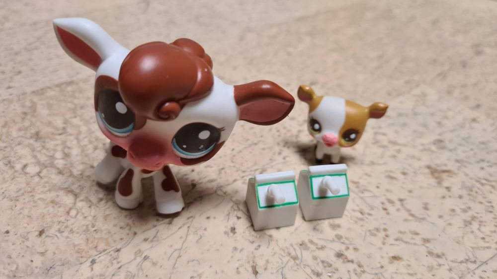 LPS - Cutest Pets 38676 - Cow und Cow Baby | Kaufen auf Ricardo