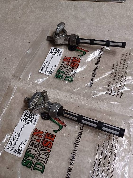 Moto Guzzi, Benzinhahn re. + li., M16, Le Mans, SP, T3... (Gebraucht ...