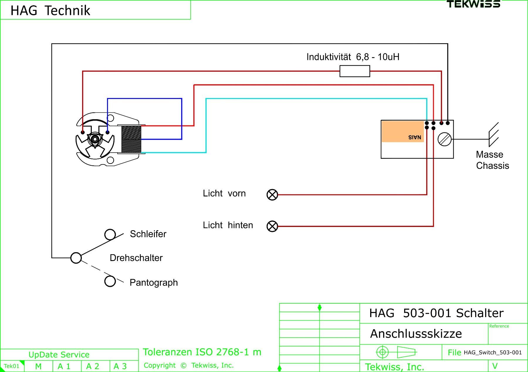 2 x HAG Elektron. Fahrrichtungumschalter AC, Mörschwil (Neu und ...