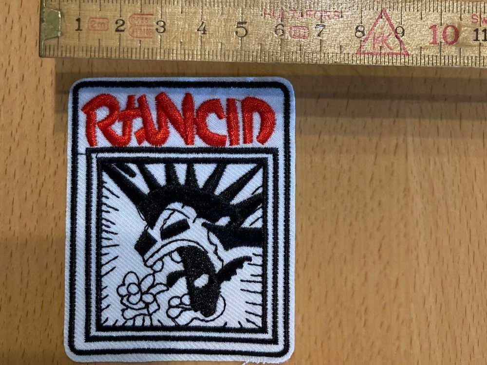 Rancid Patch Sticker Aufnäher Metal Rock Band (Neu (gemäss Beschreibung ...