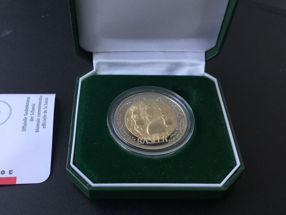 Sehr schöne 5 Franken Basler Fasnacht 2000 PP (Neu und originalverpackt) in St. Margrethen SG ...