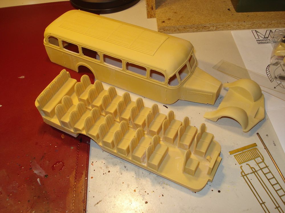 Saurer 3 CT 1D Bus Bausatz 1/43 Hersteller MAP 9603 ungebaut (Gebraucht ...