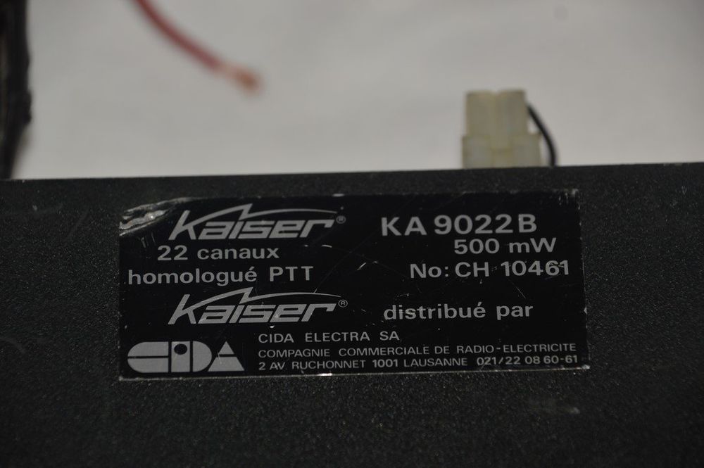 CB Radio Kaiser KA9022B (Gebraucht) in Collonges für CHF 55 – mit ...