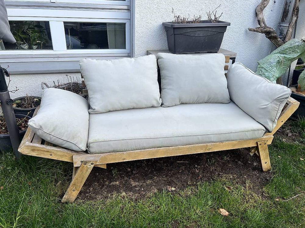 Schne Gartenbank Zu Verschenken Bild