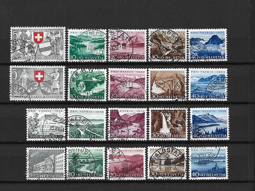 PP gest. 1952 - 1955 Kat: CHF 147.- | Kaufen auf Ricardo