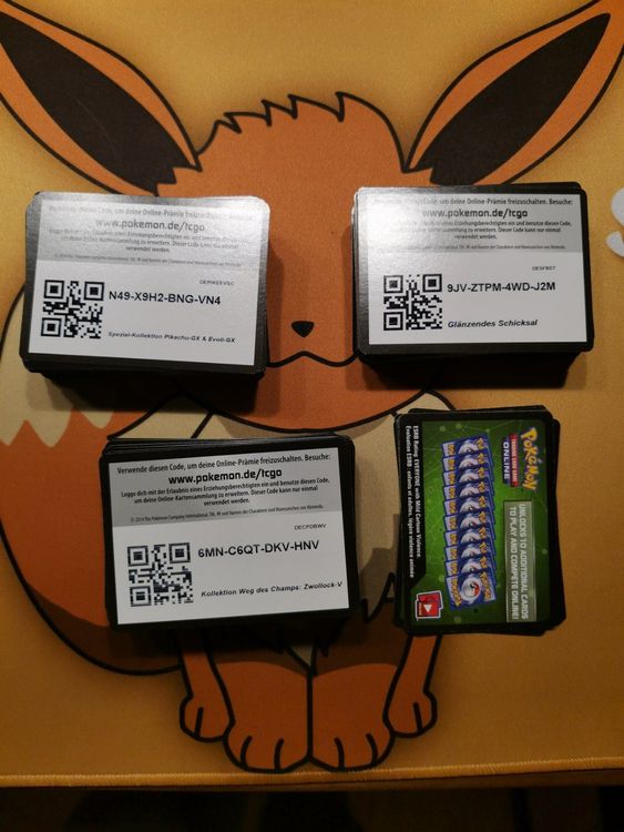 319 Pokemon online Codes (Neu (gemäss Beschreibung)) in Diepoldsau für ...