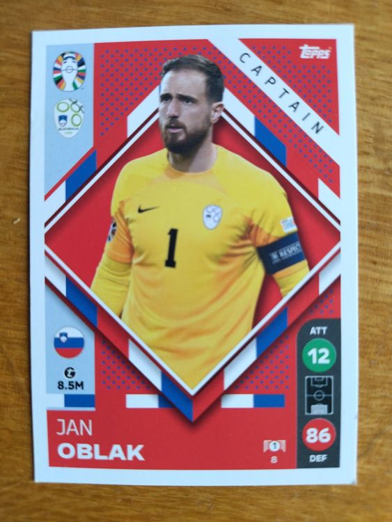 Lidl Topps - Jan Oblak | Kaufen auf Ricardo