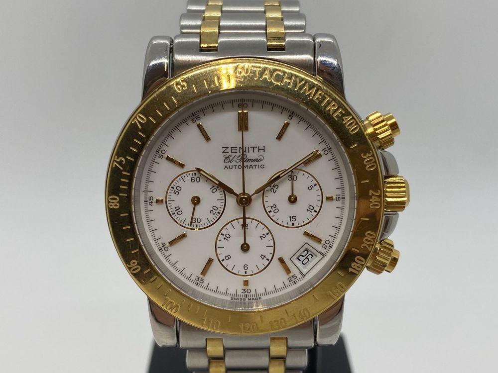 ZENITH Elprimero Rainbow FULLSET 40mm läuft /// D631 | Kaufen auf Ricardo